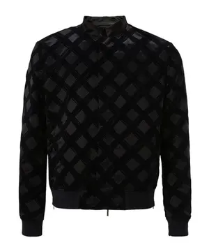 Giorgio Armani Long-sleeved Cotton Suit - Black