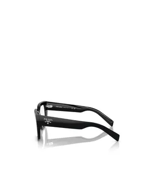 Prada Square Frame Eyeglasses - Black