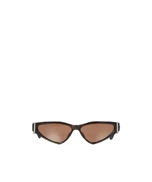 Alexander McQueen Triangle Frame Sunglasses