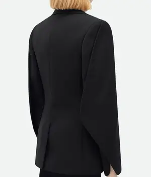 Bottega Veneta Curved Sleeved Jacket