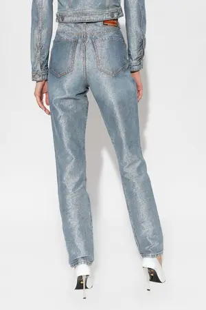DIESEL® Sequined Denim Cargo Shorts