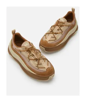 Moon Boot Xlace Panelled Sneakers - Brown