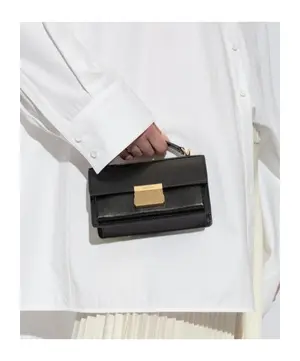 GOLDEN GOOSE Venezia Small Tote Bag - Black