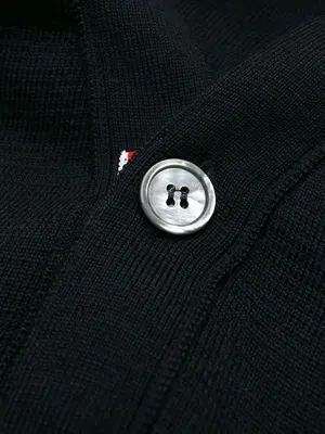 Thom Browne 4-bar Striped Cardigan - Navy Blue