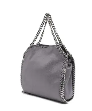 Stella McCartney Chain-trimmed Handbag - Gray