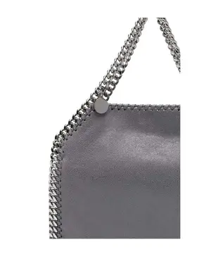 Stella McCartney Chain-trimmed Handbag - Gray