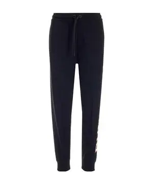 Burberry Logo Print Jogging Pants