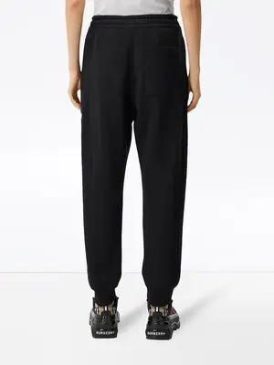 Burberry Logo Print Jogging Pants