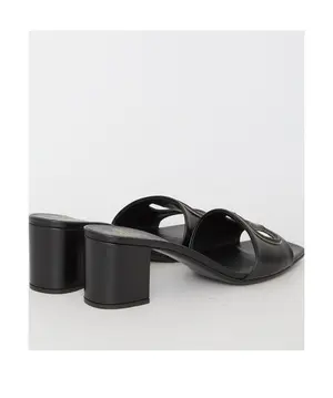 Valentino Garavani Vlogo Signature Open Toe Mules