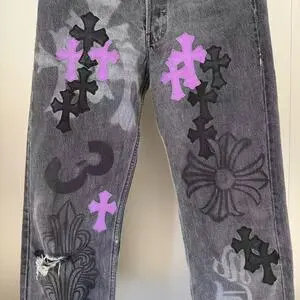 Chrome Hearts Belt Loop Jeans