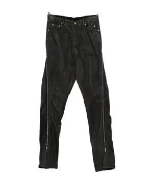 Rick Owens Bolan Banana Zip Jeans - Black