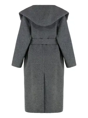Max Mara Cashmere And Wool Hooded Coat