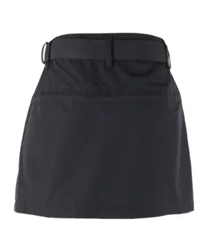 Prada High-waist Buckled Mini Skirt