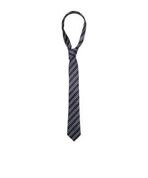 TOM FORD Diagonal Stripe Silk Neck Tie - Black