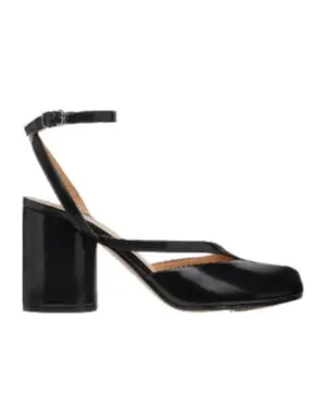 MAISON MARGIELA Tabi Slingback Pumps With Cylindrical Heel