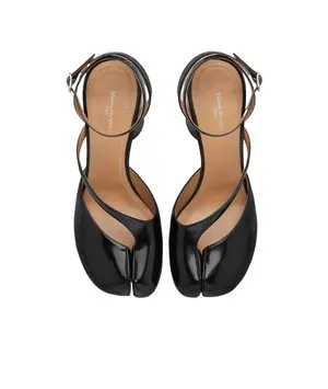 MAISON MARGIELA Tabi Slingback Pumps With Cylindrical Heel