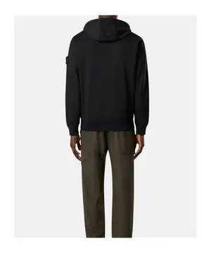 Stone Island Zip-up Drawstring Hoodie