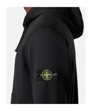 Stone Island Zip-up Drawstring Hoodie