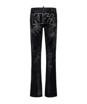 Dsquared2 Embellished Kiss Jeans