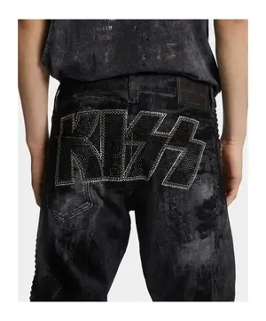Dsquared2 Embellished Kiss Jeans