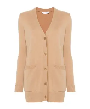 Max Mara Villar V-neck Long-sleeved Cardigan - No
