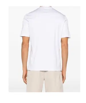 Brunello Cucinelli Logo Printed Crewneck T-shirt
