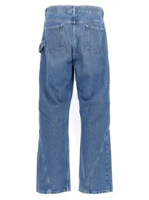 J.W.ANDERSON Logo Patch Twisted Jeans