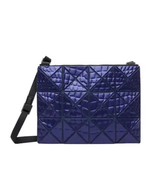 Issey Miyake Meta Kaiju Zipper Crossbody Bag - Blue