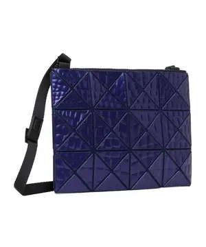 Issey Miyake Meta Kaiju Zipper Crossbody Bag - Blue