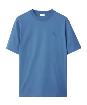 Burberry Ekd Badge Crewneck T-shirt - Blue