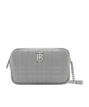 Burberry Silver Tone Cross Body Bags
