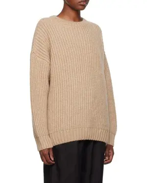 ANINE BING Round Neck Long Sleeve Sweater