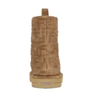 Fendi Apres Chic Monogram Detailed Boots