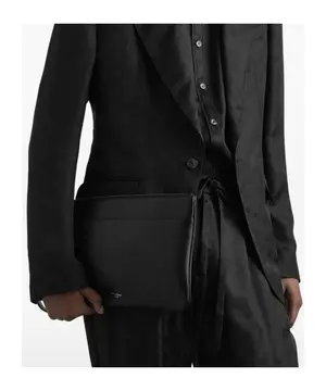 Dolce & Gabbana Zipped Clutch Bag With Graphic Detailing