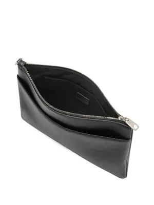 Dolce & Gabbana Zipped Clutch Bag With Graphic Detailing