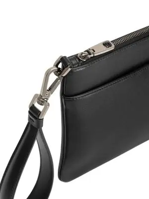 Dolce & Gabbana Zipped Clutch Bag With Graphic Detailing