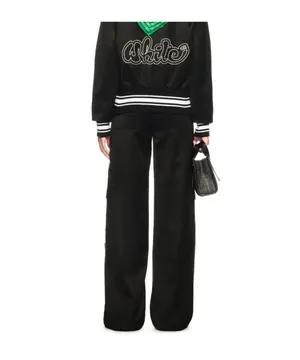 Off-White Toybox Satin Cargo Pants - Black
