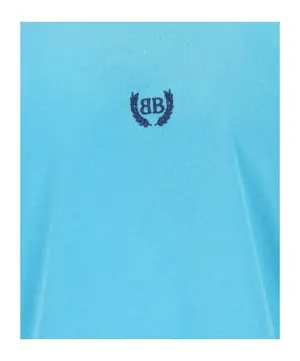Balenciaga Laurel Classic Medium Fit T-shirt - Blue