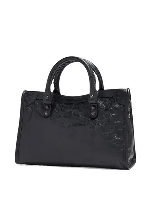 Balenciaga Le City Top Handle Bag - Black