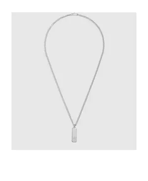 Gucci Diagonal Interlocking G Necklace