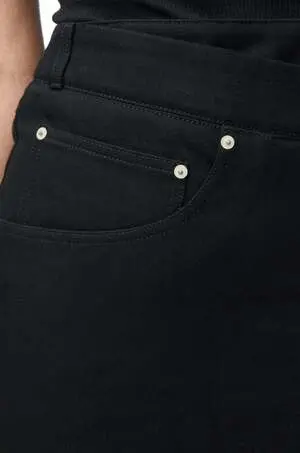 Loewe Deconstructed Denim Midi Skirt