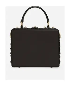 Dolce & Gabbana Embellished Box Bag - Black