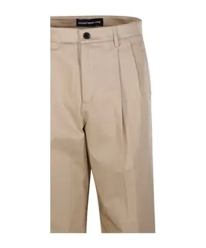 DEPARTMENT 5 Pleated Chino Trousers - Sand