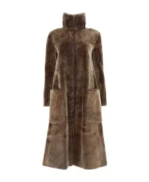 Giorgio Armani Zip Up Coats For Women