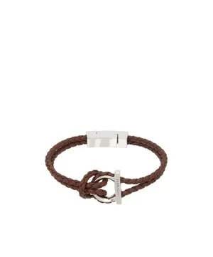 FERRAGAMO Gancini Bracelet - Brown