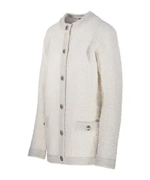 Gucci Bouclé Knit Cardigan - Ivory