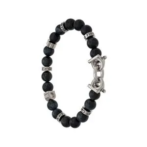 FERRAGAMO Beaded Bracelet - Black