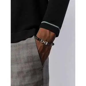 FERRAGAMO Beaded Bracelet - Black