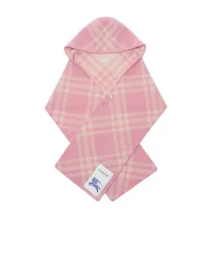 Women's Burberry hooded scarf