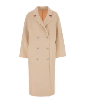 Loulou De Saison Borneo Double-breasted Coat - Nude